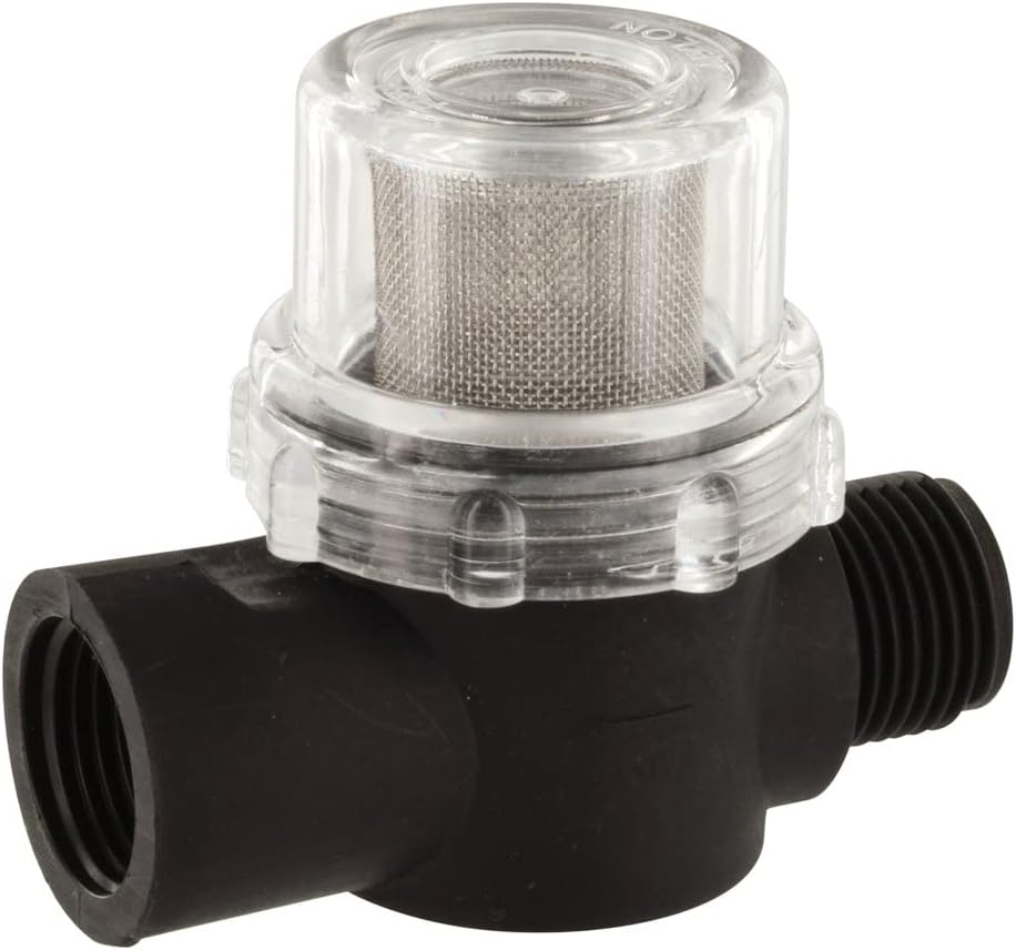 SHURflo | Hydro Max Inllne Fresh Water Pump Filter | P25206VP | 1/2"