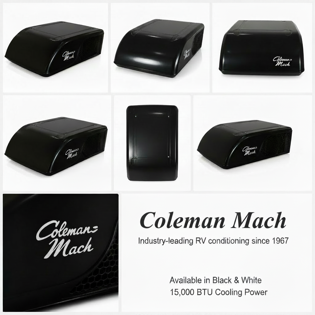 Coleman | Mach 15 RV Air Conditioner | 38004-067 | 15,000 BTU | Quiet