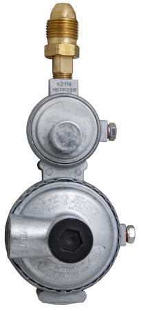 AP Products | LP Gas 2 Stage Regulator 90 Degree Drip Lip Vent | MEGR-