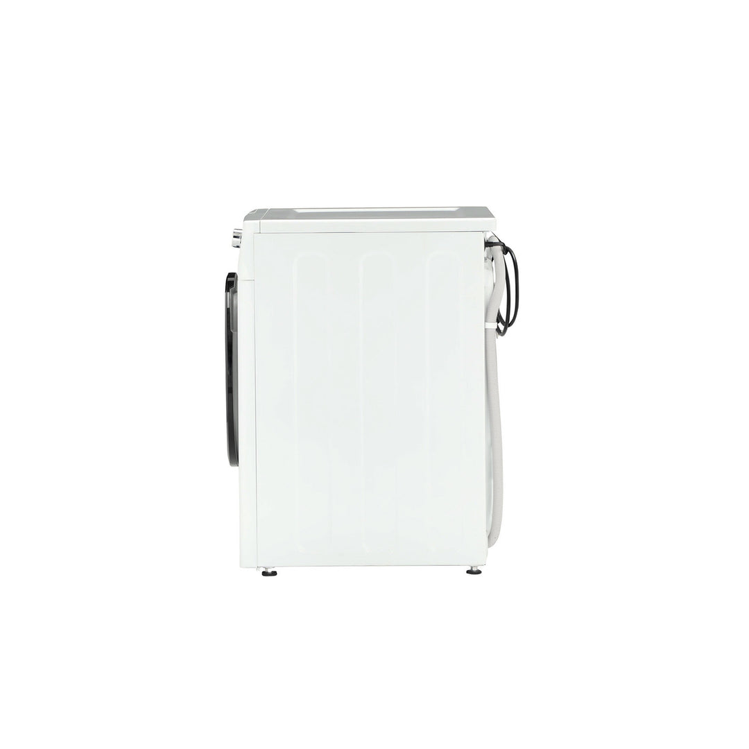 GE Appliances | Front Load Washer | GFW148SSMWW | with Steam | White
