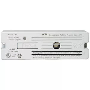 MTI Industries | Classic LP Gas Alarm | Surface Mount | 30-441-P-WT