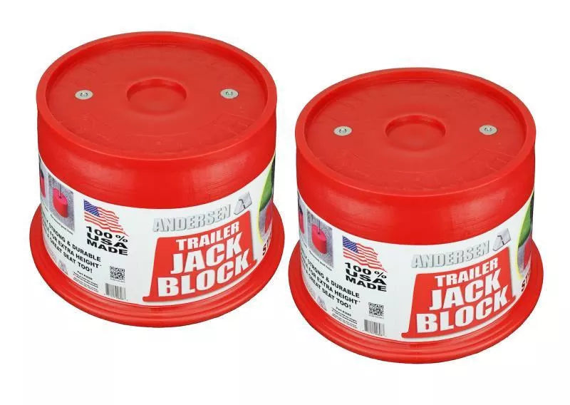 Andersen | Trailer Jack Block | 3608-2 | 2 Pack Bundle