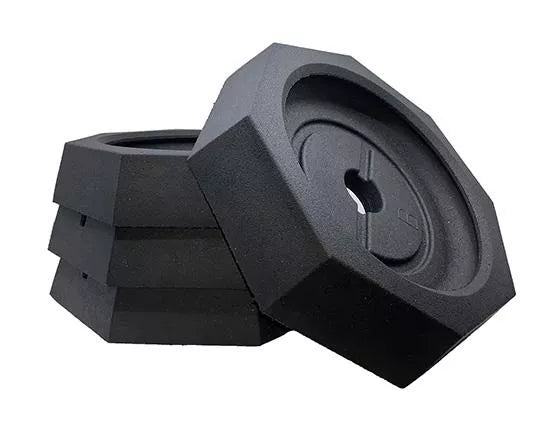 SnapPad | Grand Octagon 4-Pack Two 10" & Two 12" Round Jack Pads | EQ8