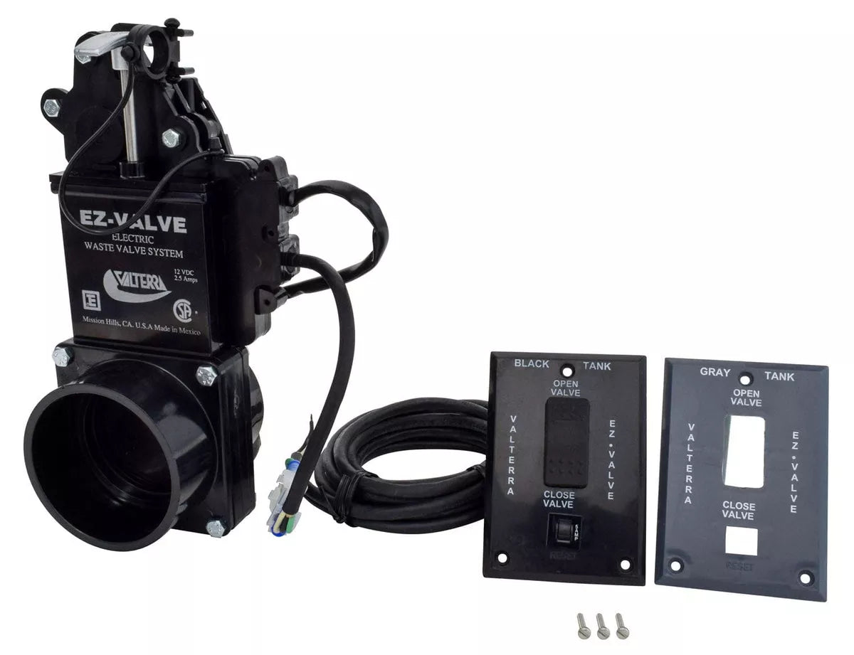 Valterra | EZ Valve Electric Waste Valve 3" Hub x Spigot | E40-8